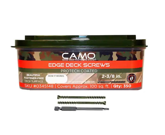 CAMO Edge Deck Screws 2-3/8" - PROTECH | The Deck Store