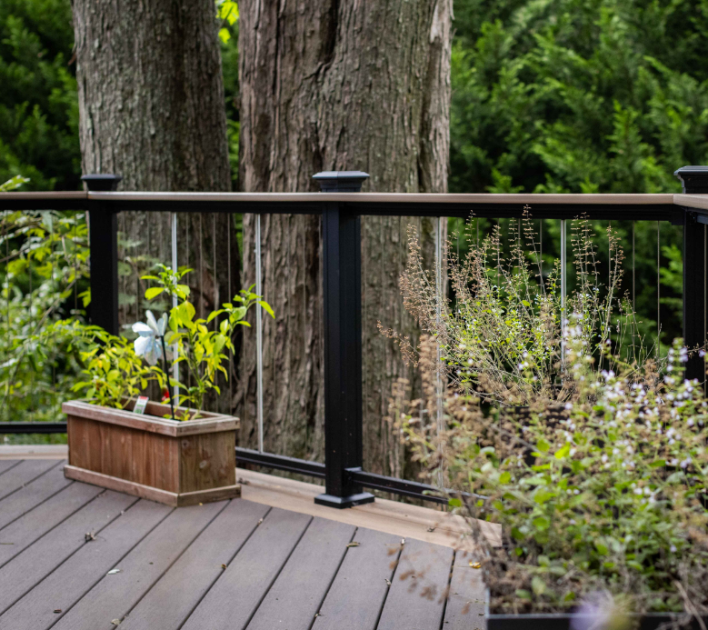 Keylink Chesapeake Series Aluminum Railing Posts | The Deck Store