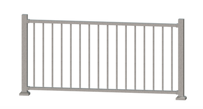 Keylink Discovery Series Aluminum Railing - Textured Black | The Deck Store