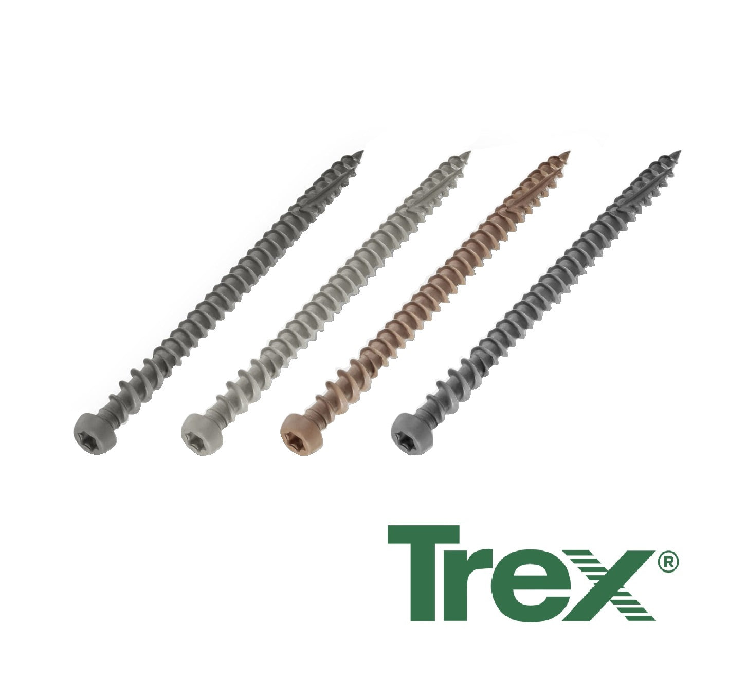 Starborn CAP-TOR® xd Color-Matched Screws for Trex - Epoxy Coated | The ...