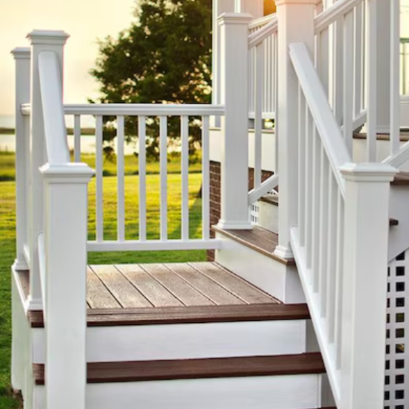 Trex Transcend Stair Rail & Square Baluster Kit | The Deck Store