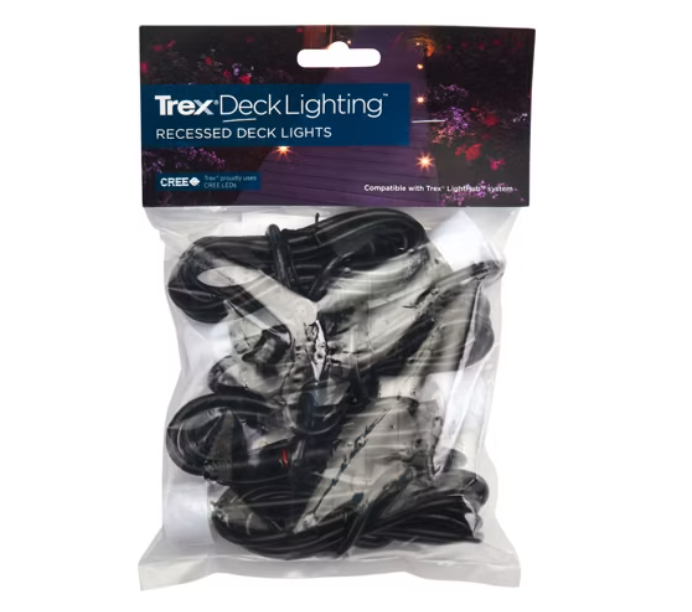 Trex® LED Recessed Deck Lights (4 Pack) | The Deck Store