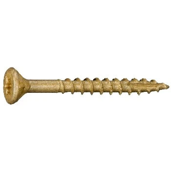 SaberDrive Deck Screws 9 x 1-3/4" Tan 5lb 507515 | The Deck Store